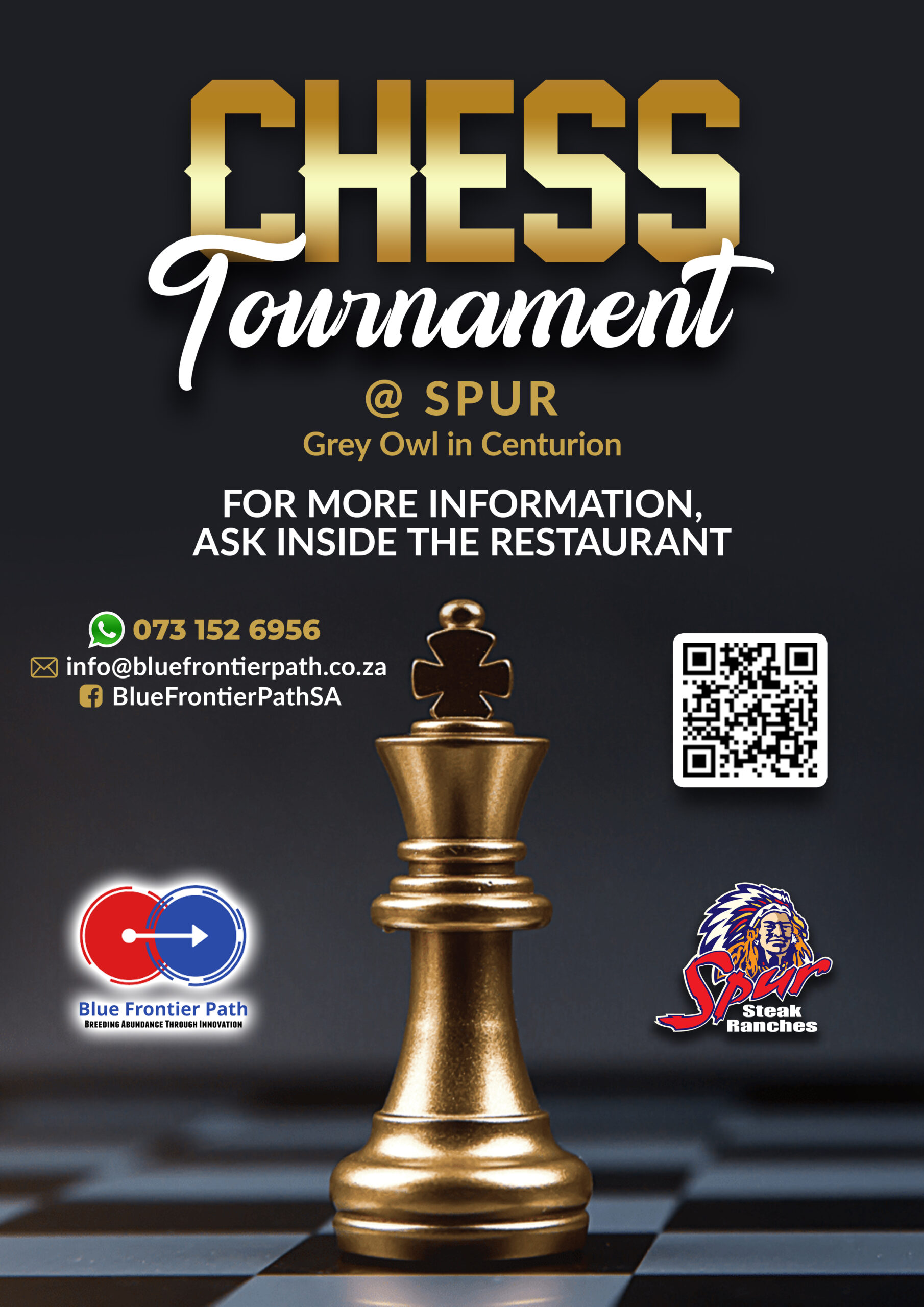 Sello Mbuli (Chess Tournament Sponsorship) | Blue Frontier Path Academy